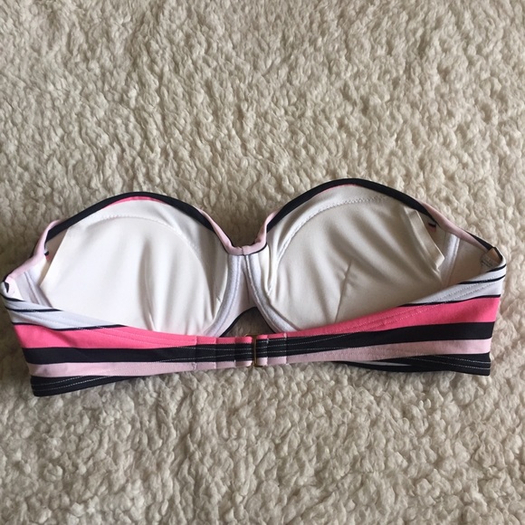 Victoria's Secret | Swim | Victorias Secret Multi Stripe Strapless Swim ...
